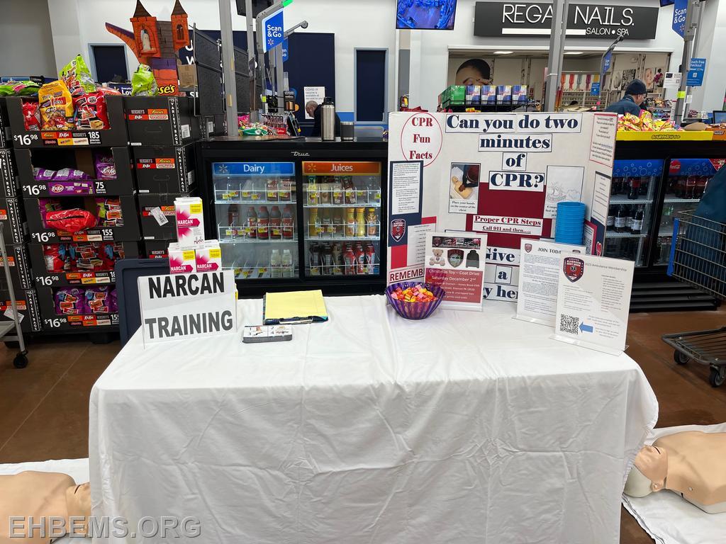 Partnership with Walmart - Elverson Honeybrook EMS