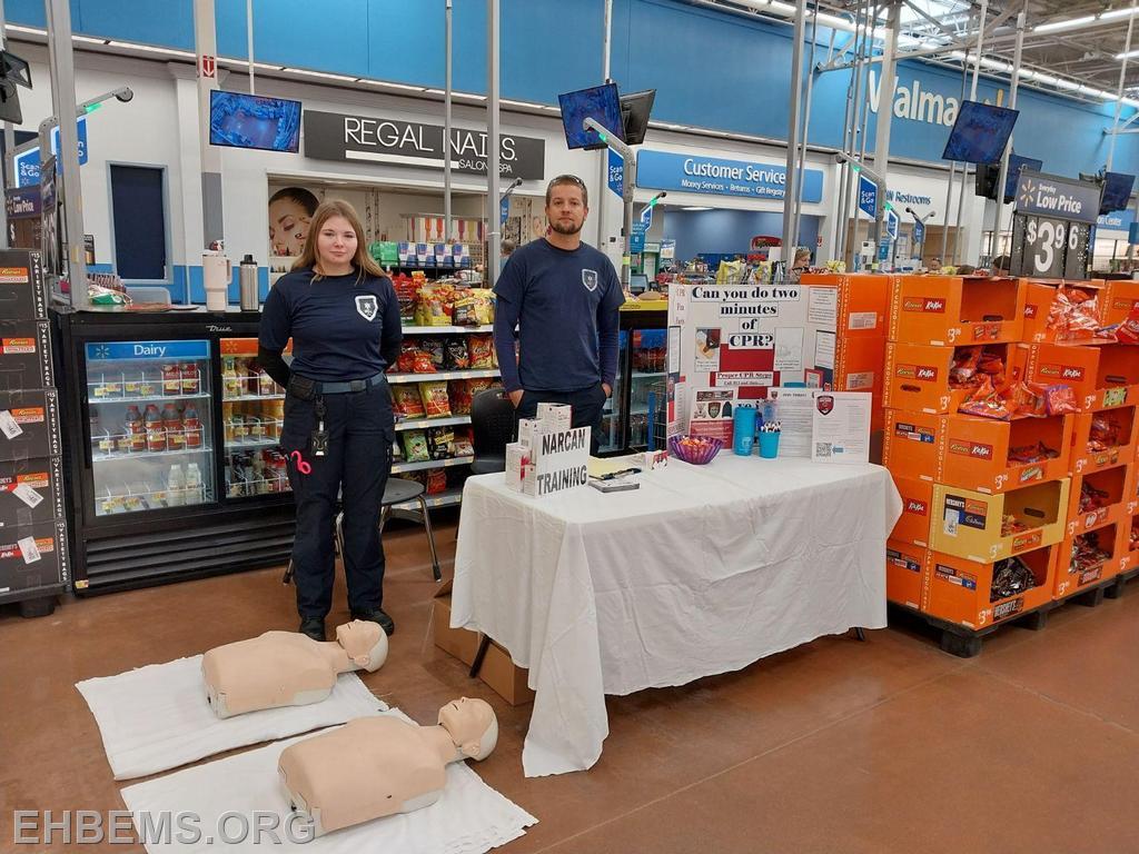 Partnership with Walmart - Elverson Honeybrook EMS