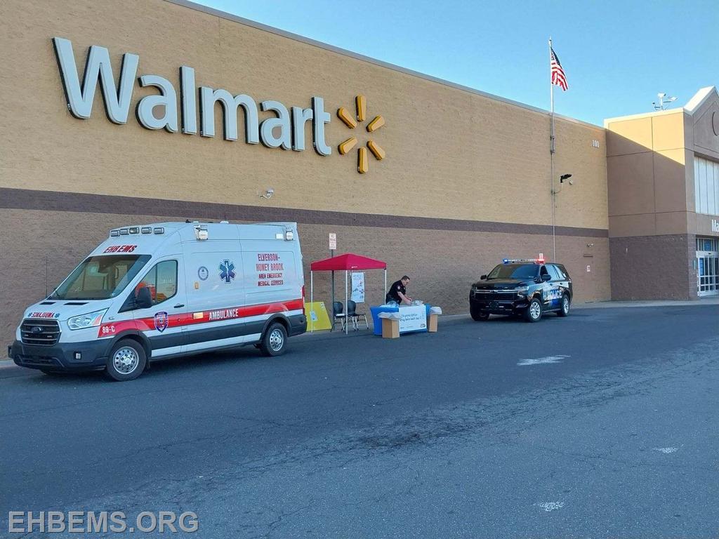 Partnership with Walmart - Elverson Honeybrook EMS